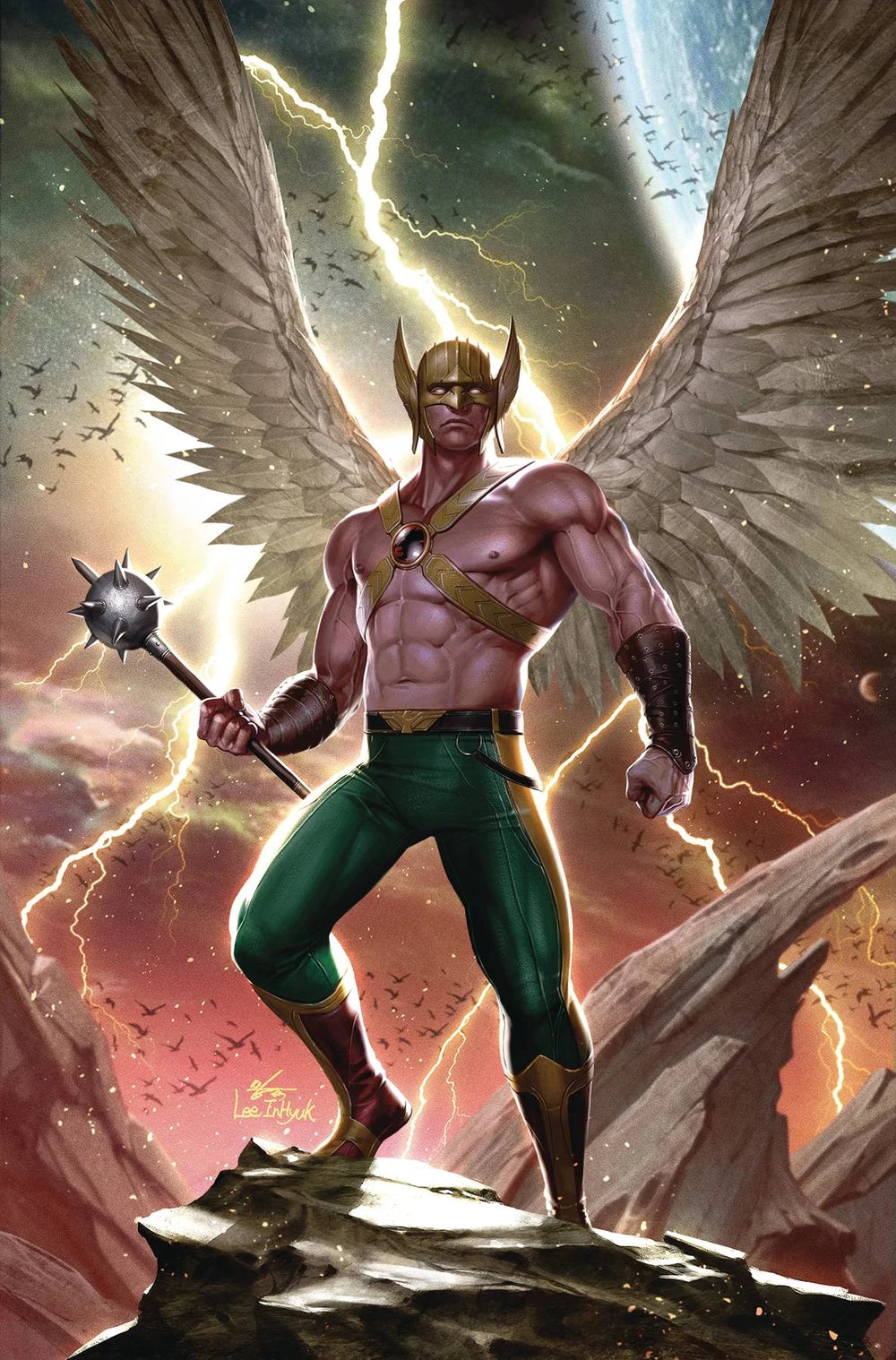 dc superheroes hawkman
