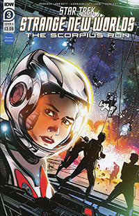 Star Trek Strange New Worlds the Scorpius Run (2023 IDW) #3A – Emerald ...