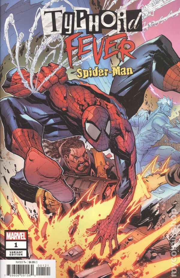 Typhoid Fever Spider-Man (2018) #1C – Emerald Knights
