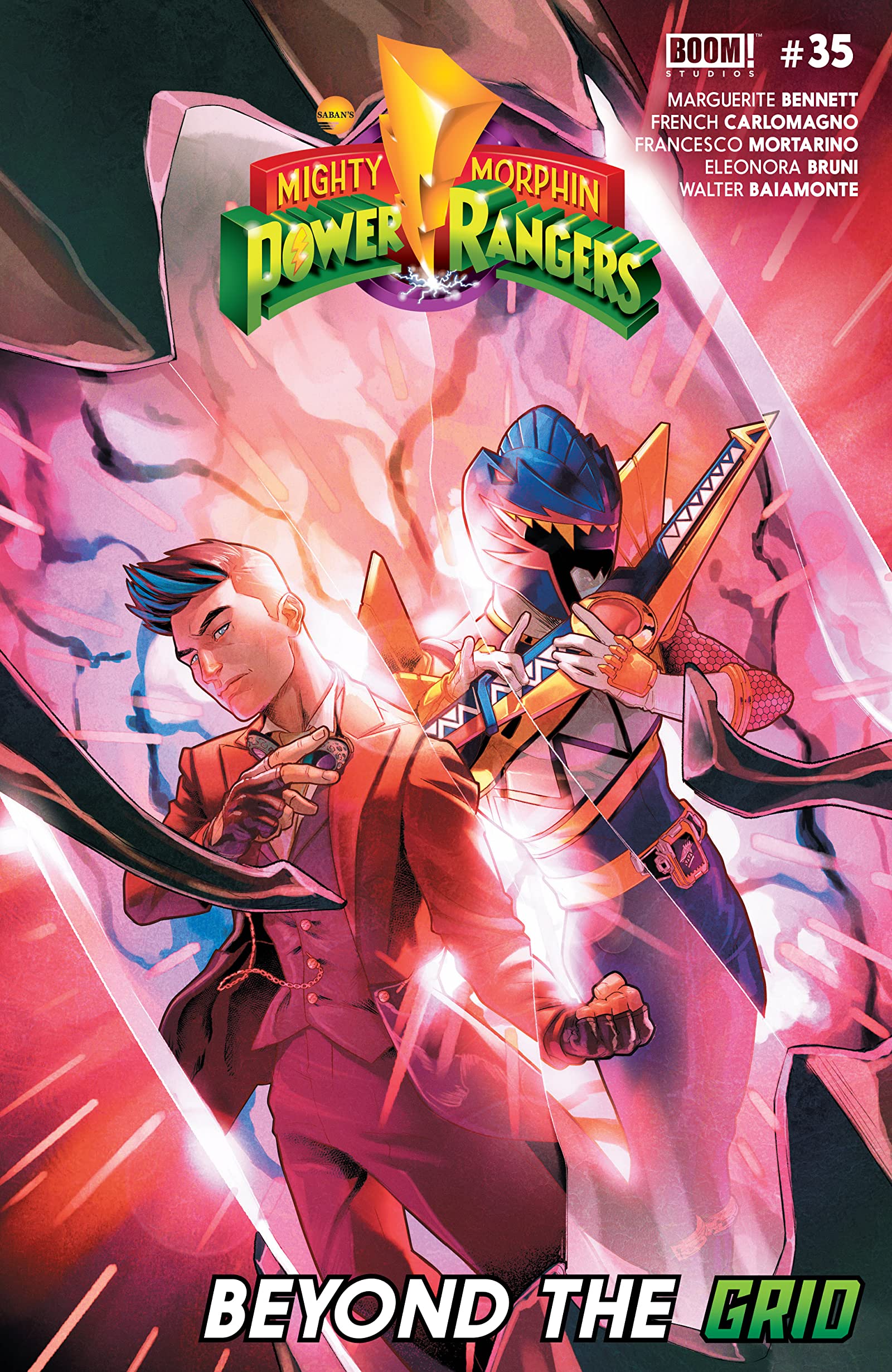 Mighty Morphin Power Rangers (2016 Boom) #35A – Emerald Knights